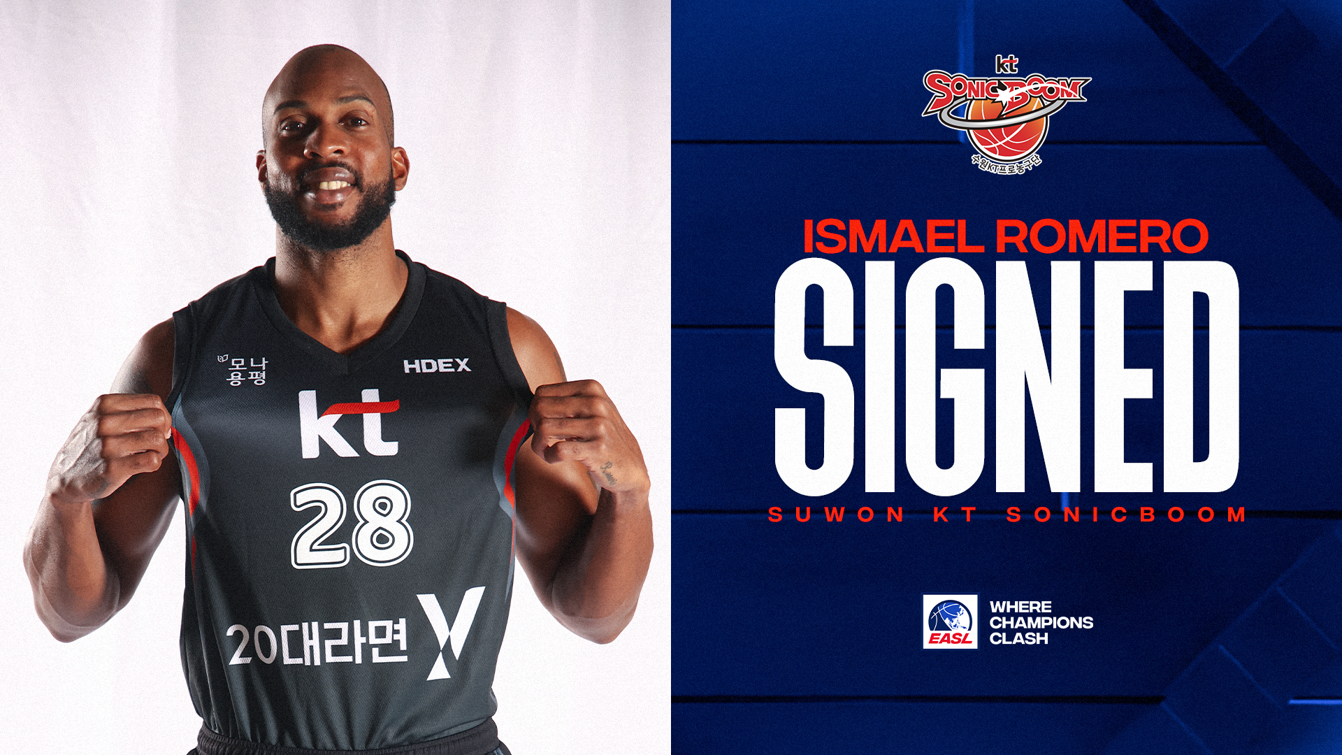 Suwon KT signs Ismael Romero, replaces Jordan Morgan | EASL